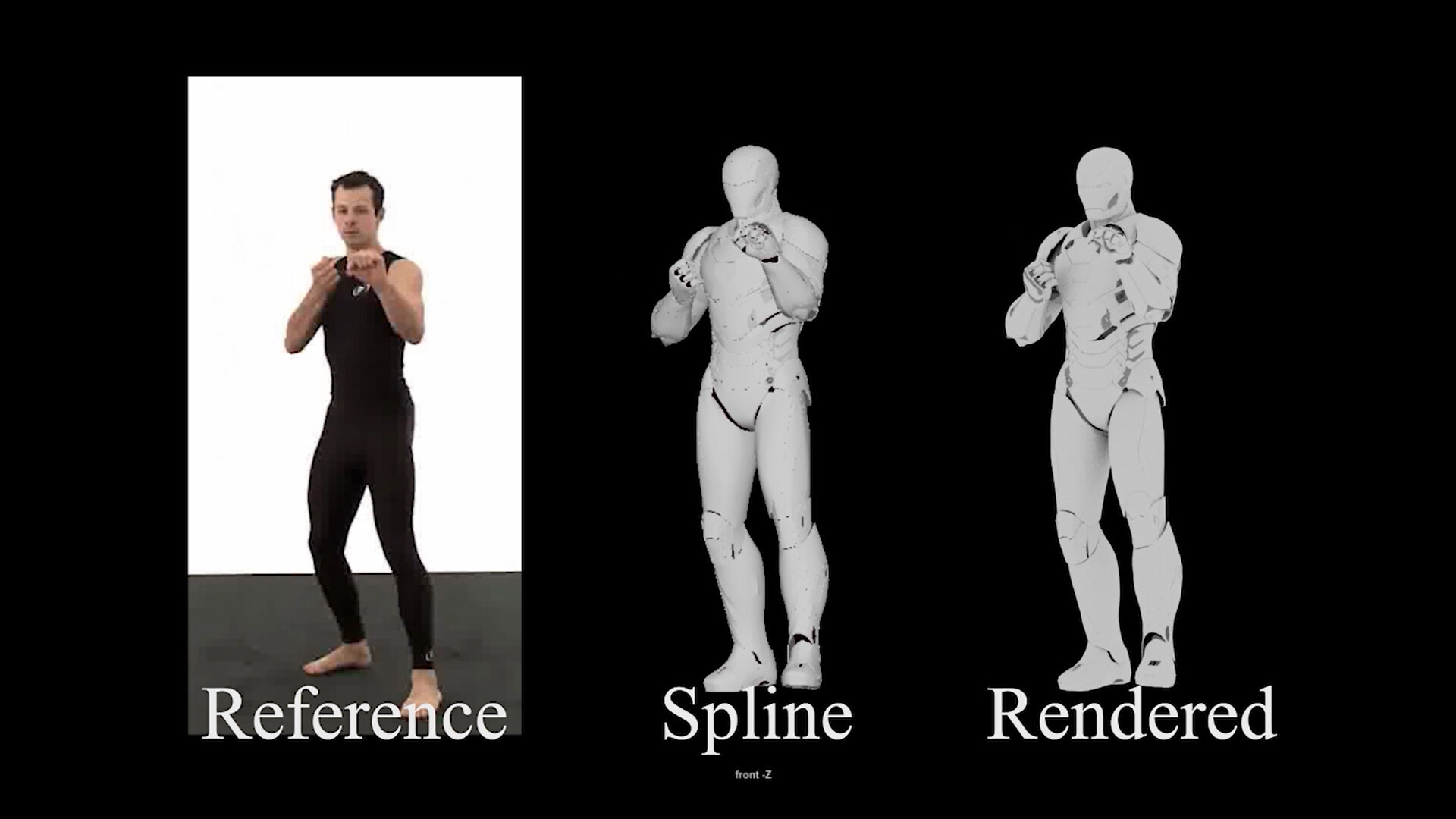 ArtStation - Front Kick Animation