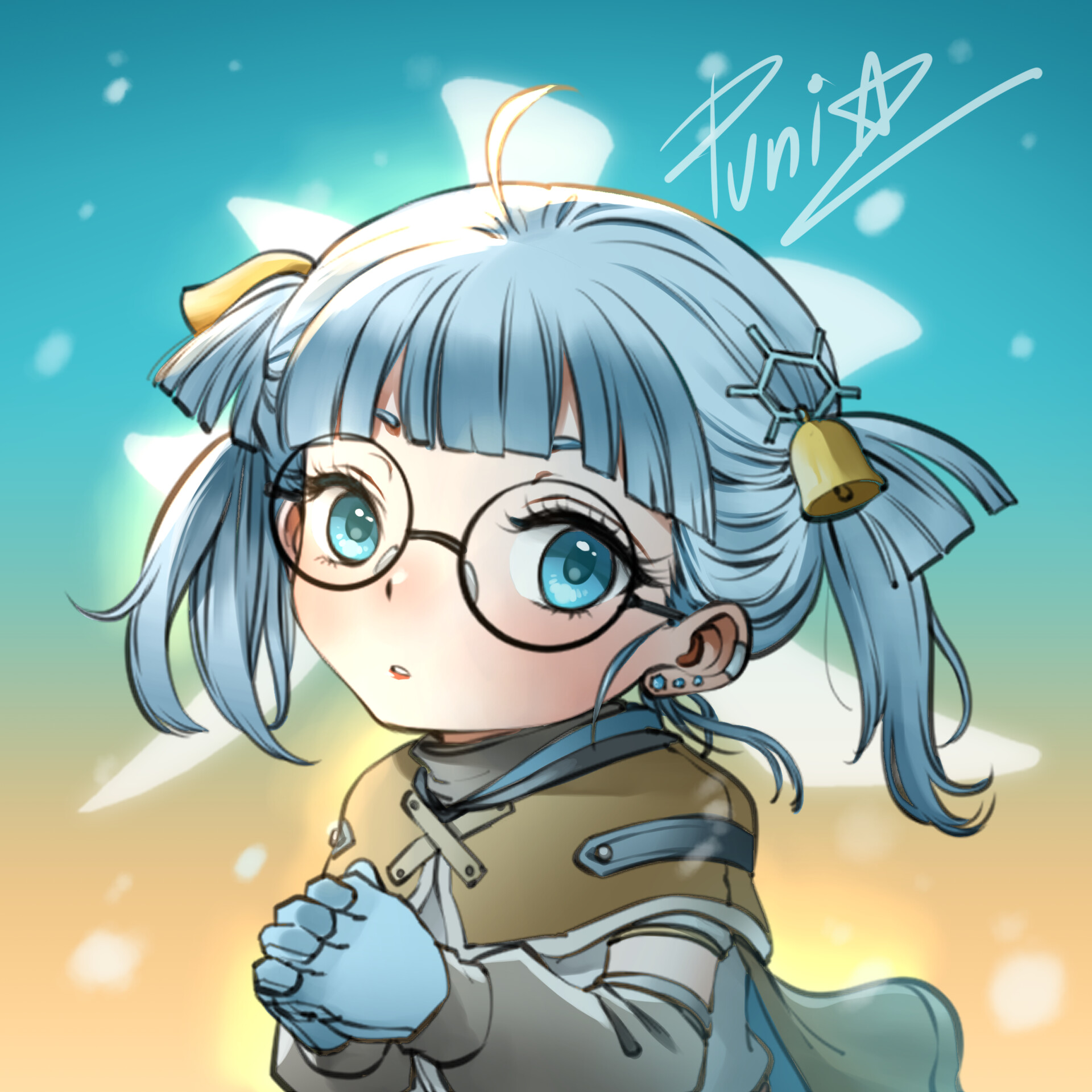 ArtStation - Chibi character : ICE element