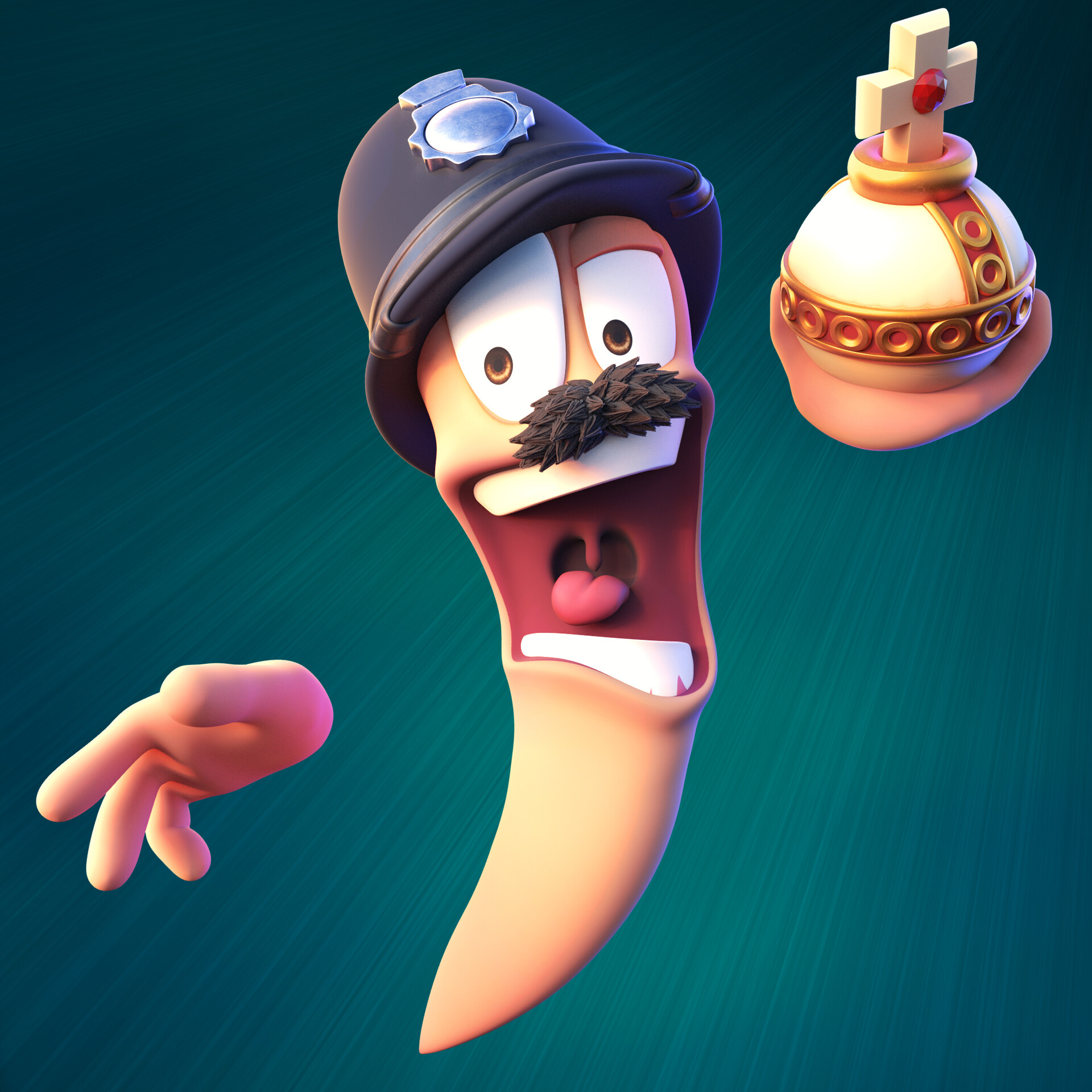 ArtStation - Worms 4 : Mayhem HD