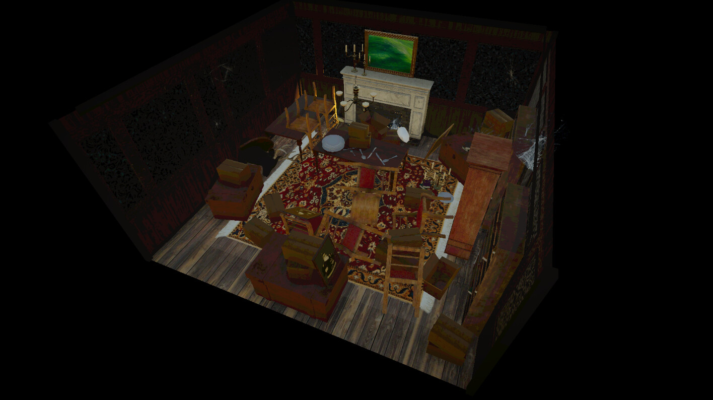 ArtStation - Trailer Nightmare Mansion