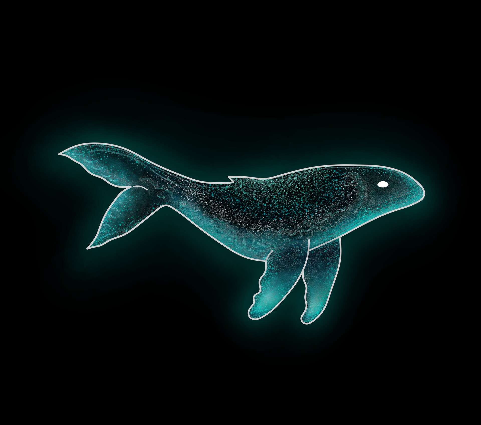 ArtStation - Neon Whale