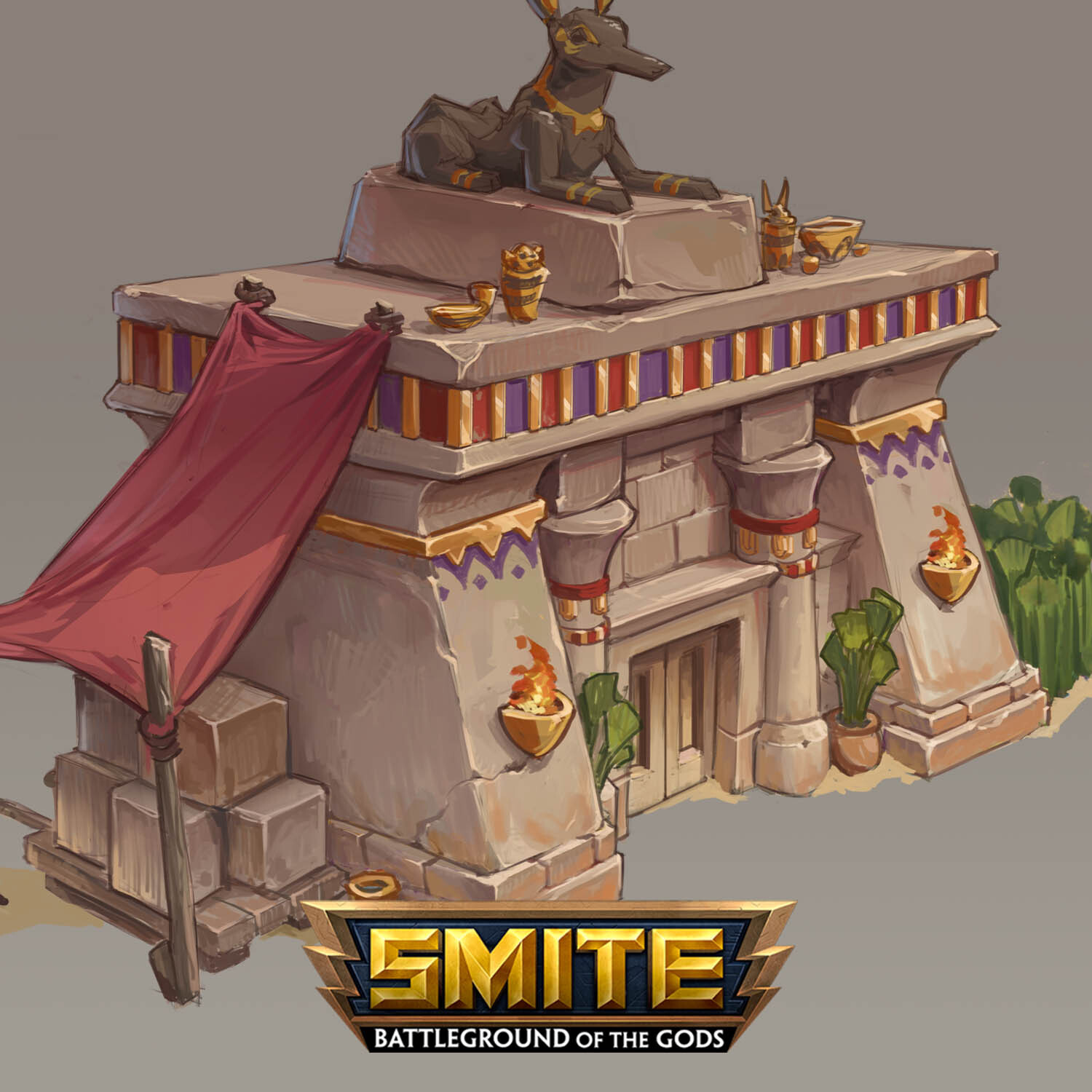ArtStation - Smite - Egyptian concepts