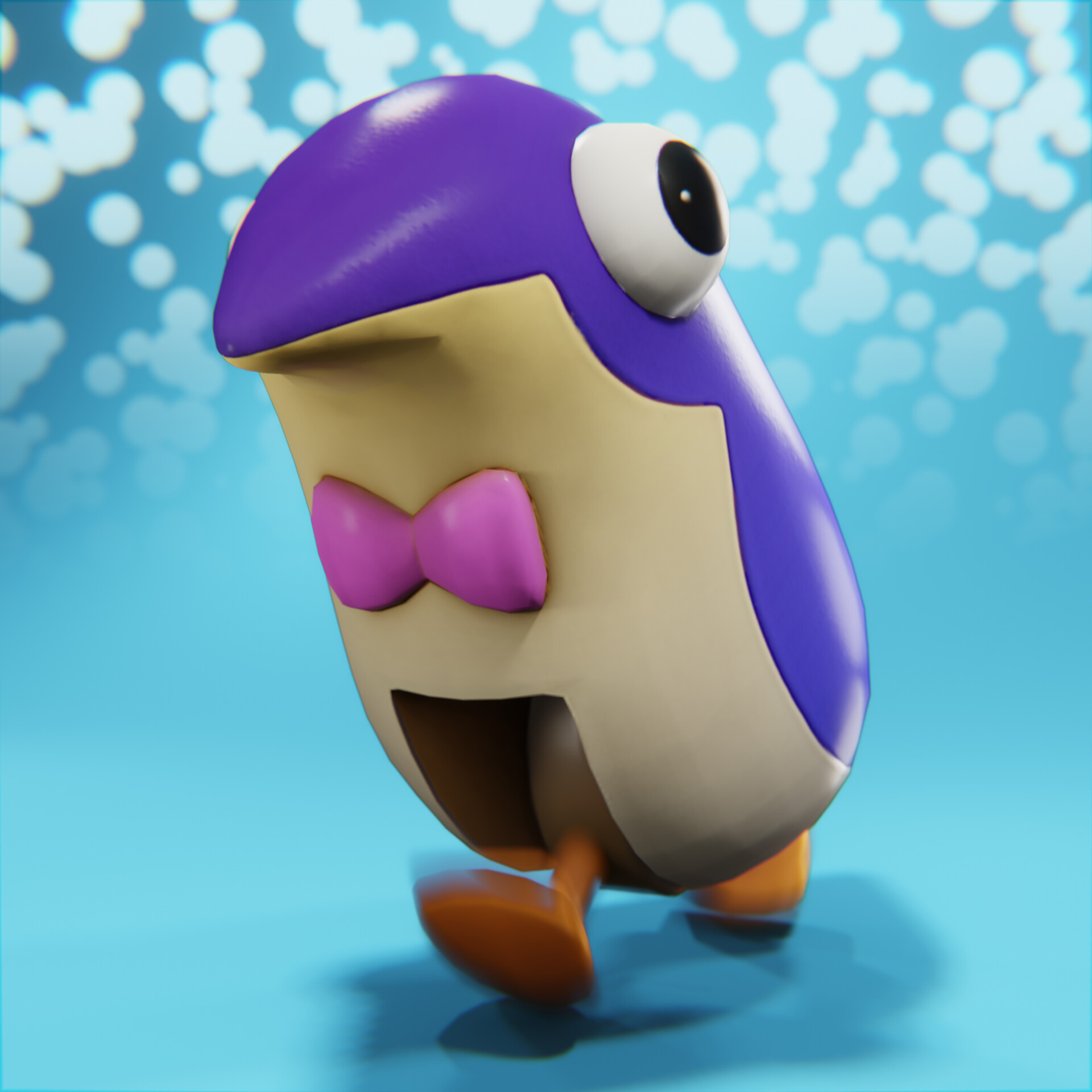 ArtStation - Fall Guys Fan Art - Pengwin