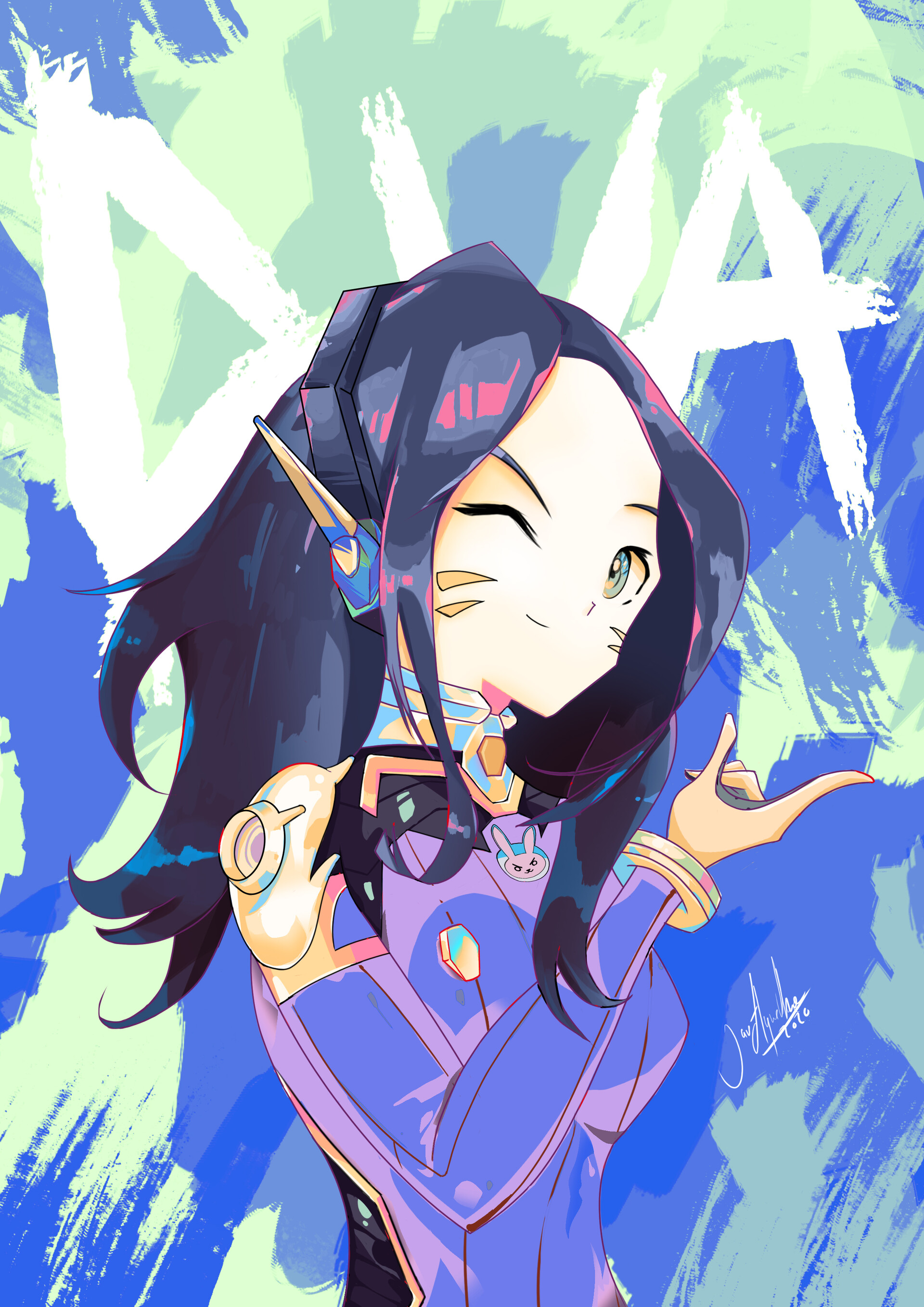 ArtStation - D.va Concept