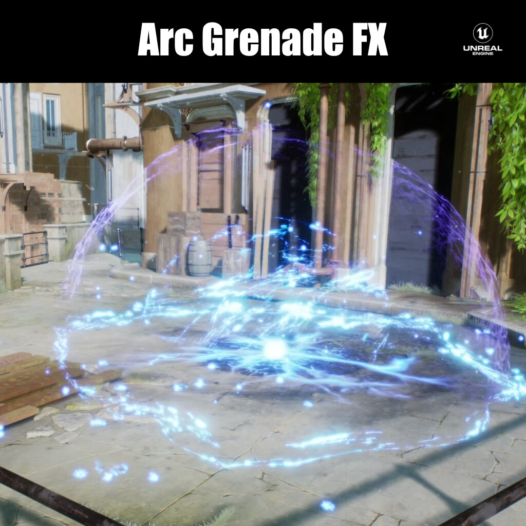 ArtStation - Arc Grenade VFX