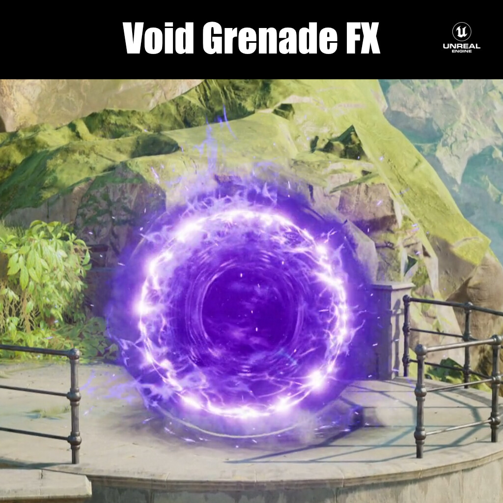ArtStation - Void Grenade VFX