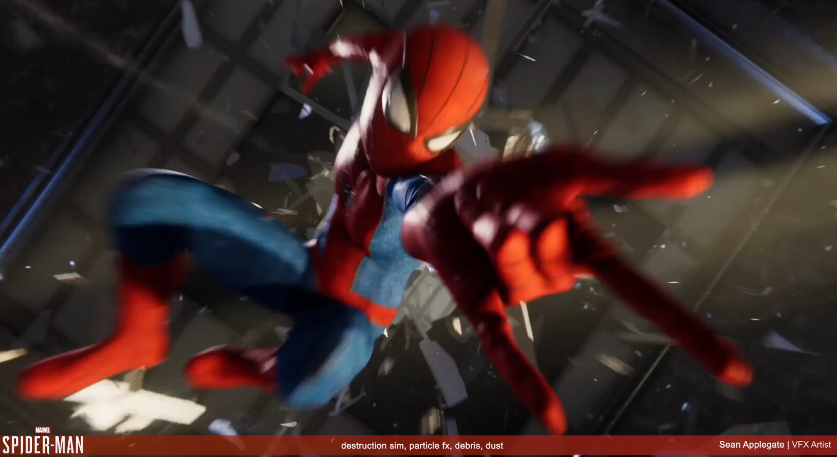 ArtStation - Effects reel from ps4 Spiderman