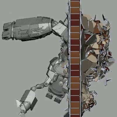 ArtStation - Wall Break Physics