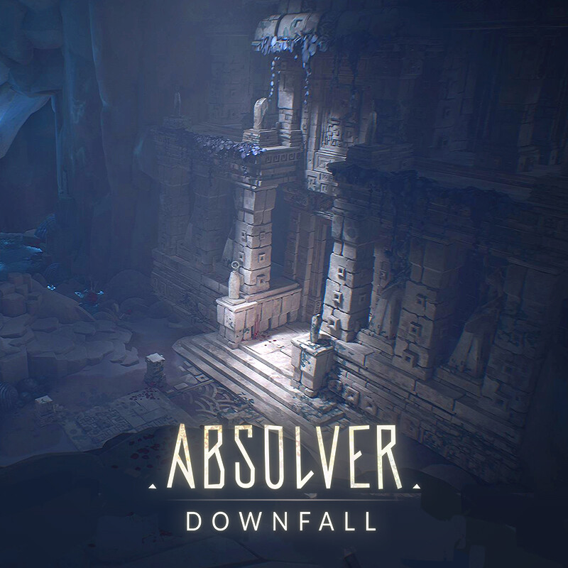 ArtStation - Absolver Downfall | Cave temples