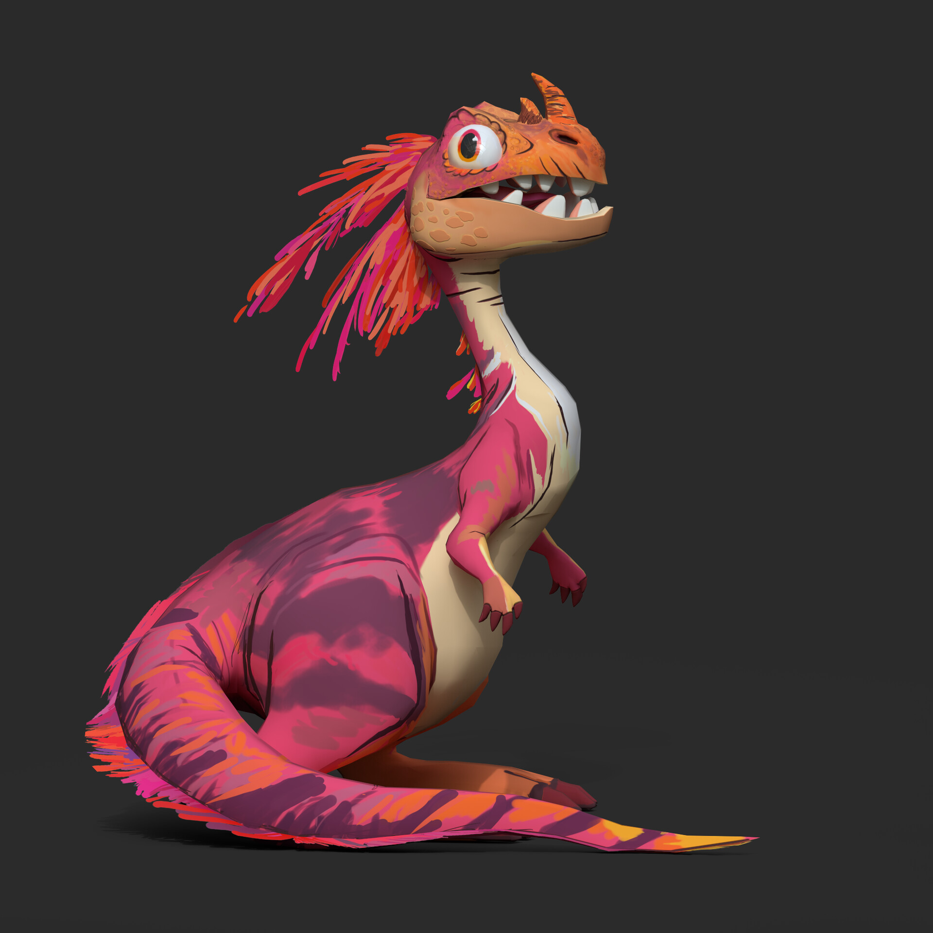 ArtStation - Stylized Dragon