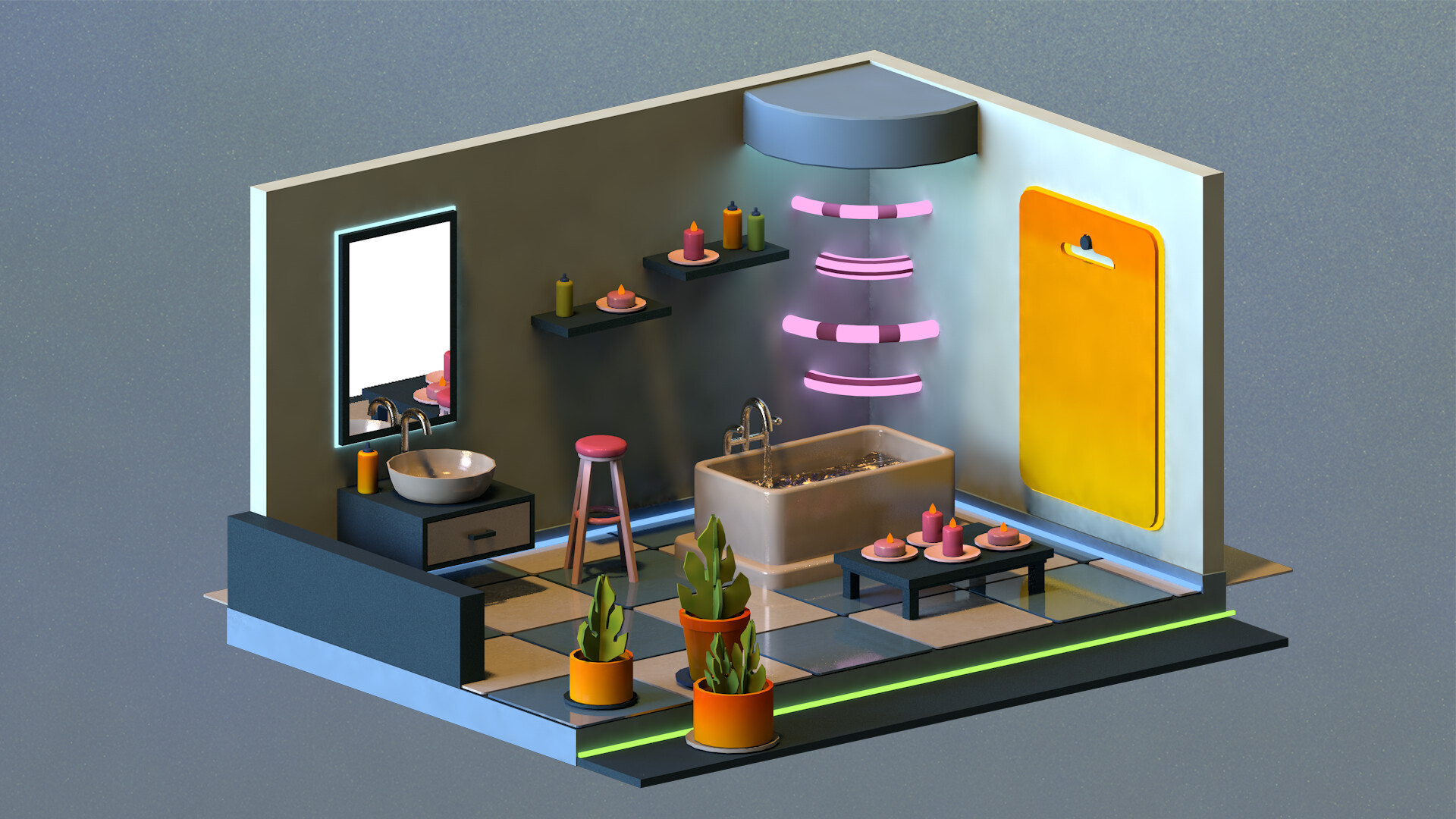 ArtStation - ROOM ANIMATION