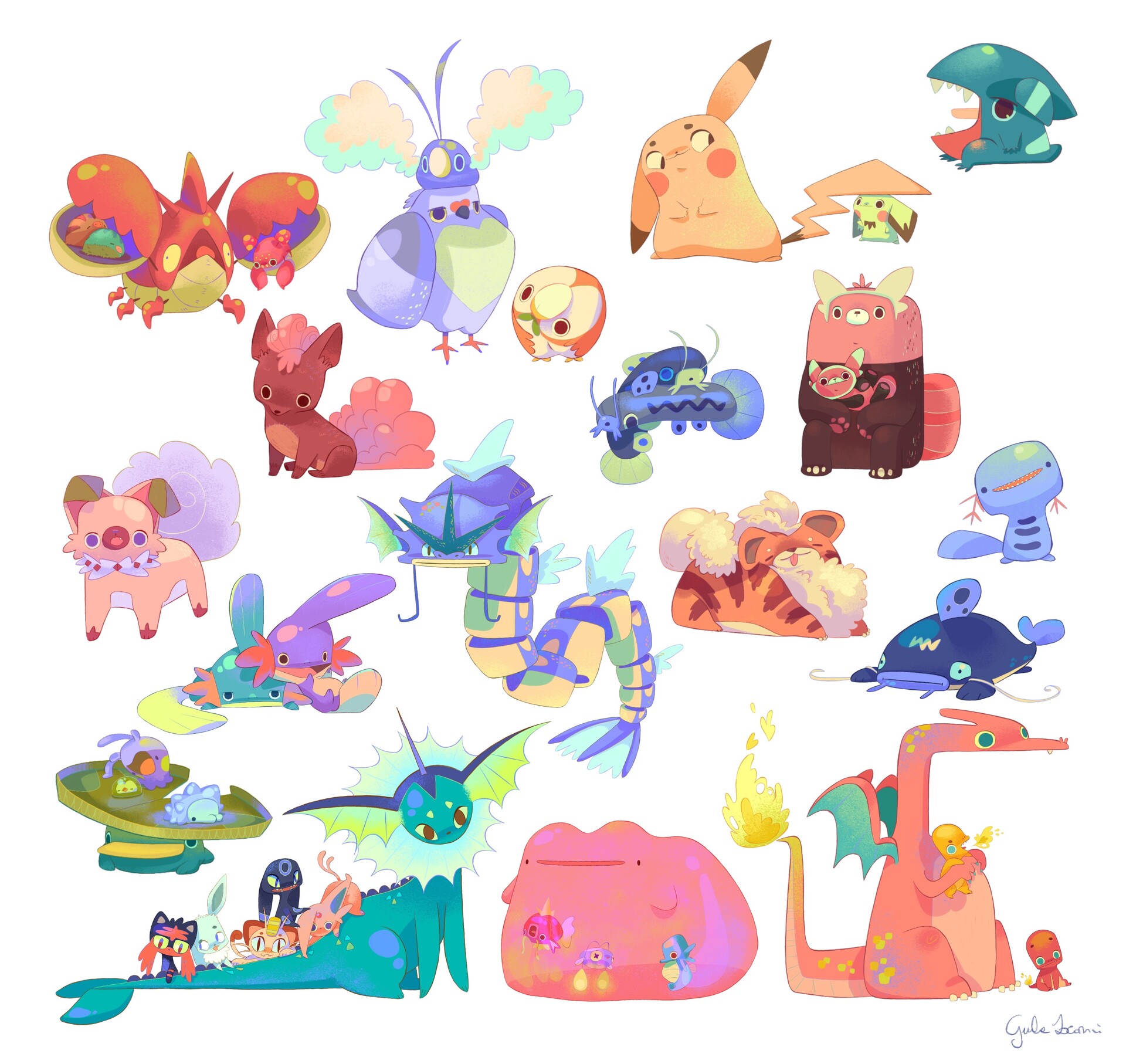 ArtStation - Pokemon