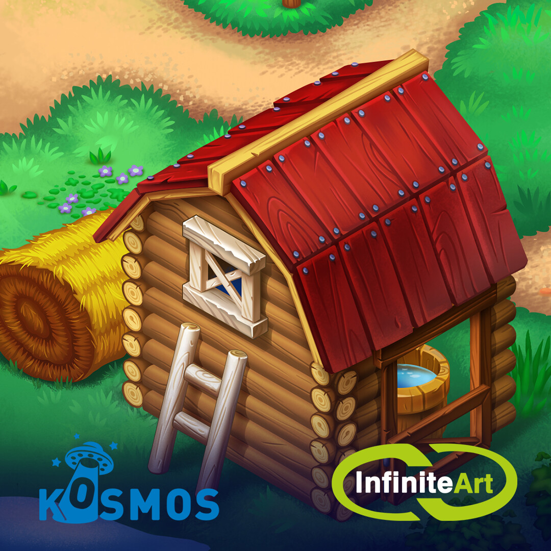 INFINITE ART SOLUTIONS - Cowshed construction stages (32 hours)