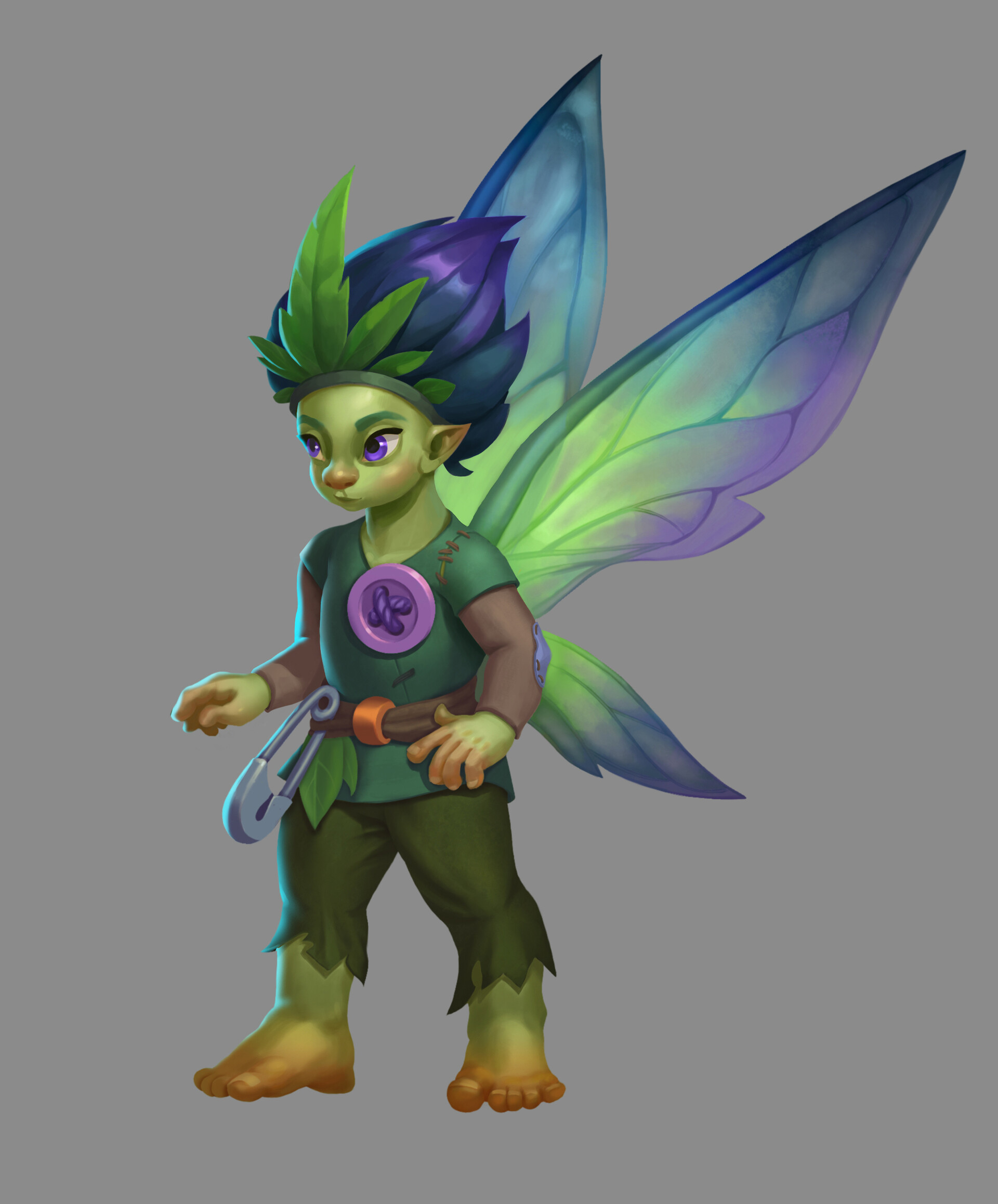 ArtStation - Wee Folk - Little Pixie