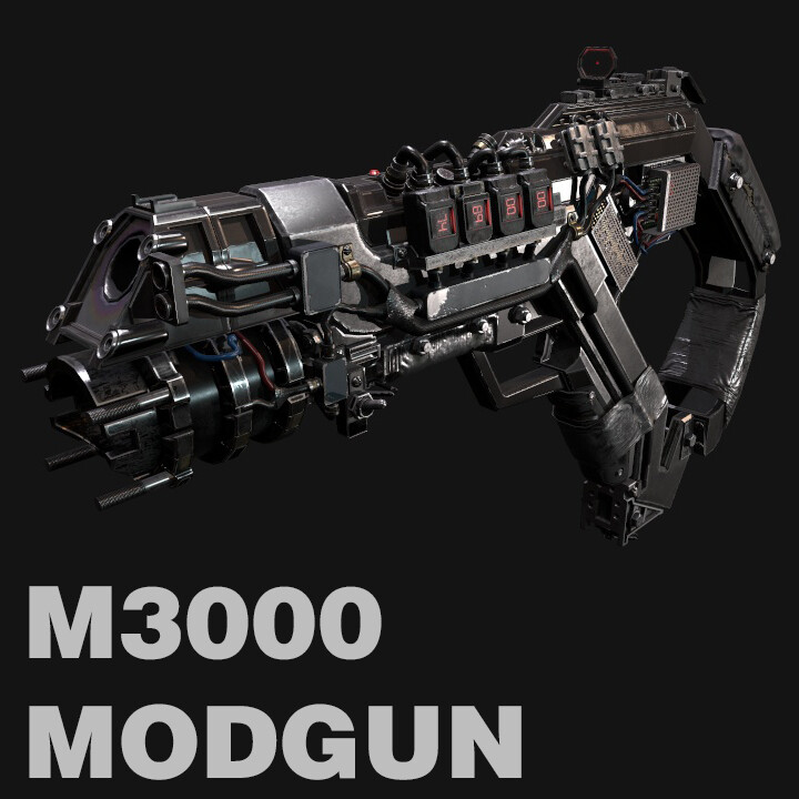 ArtStation - M3000 MODGun