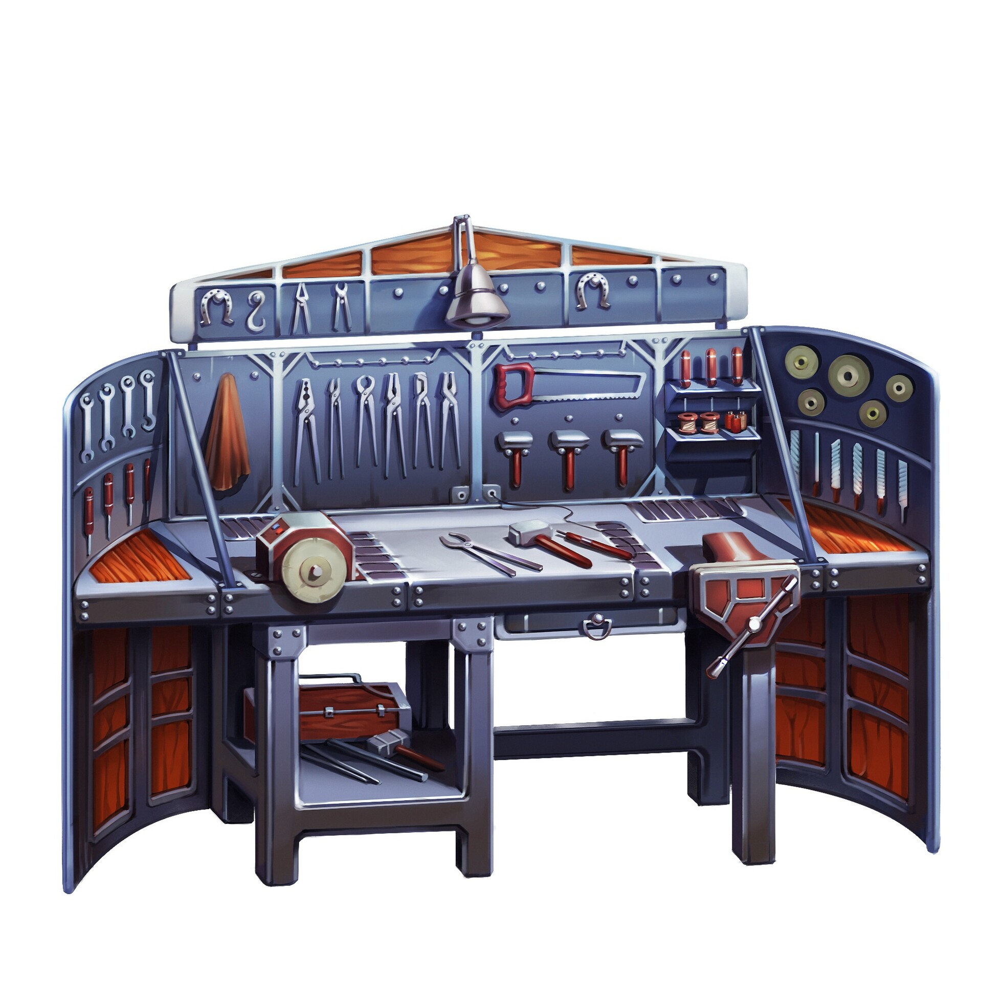 ArtStation - Evolution of workbenches