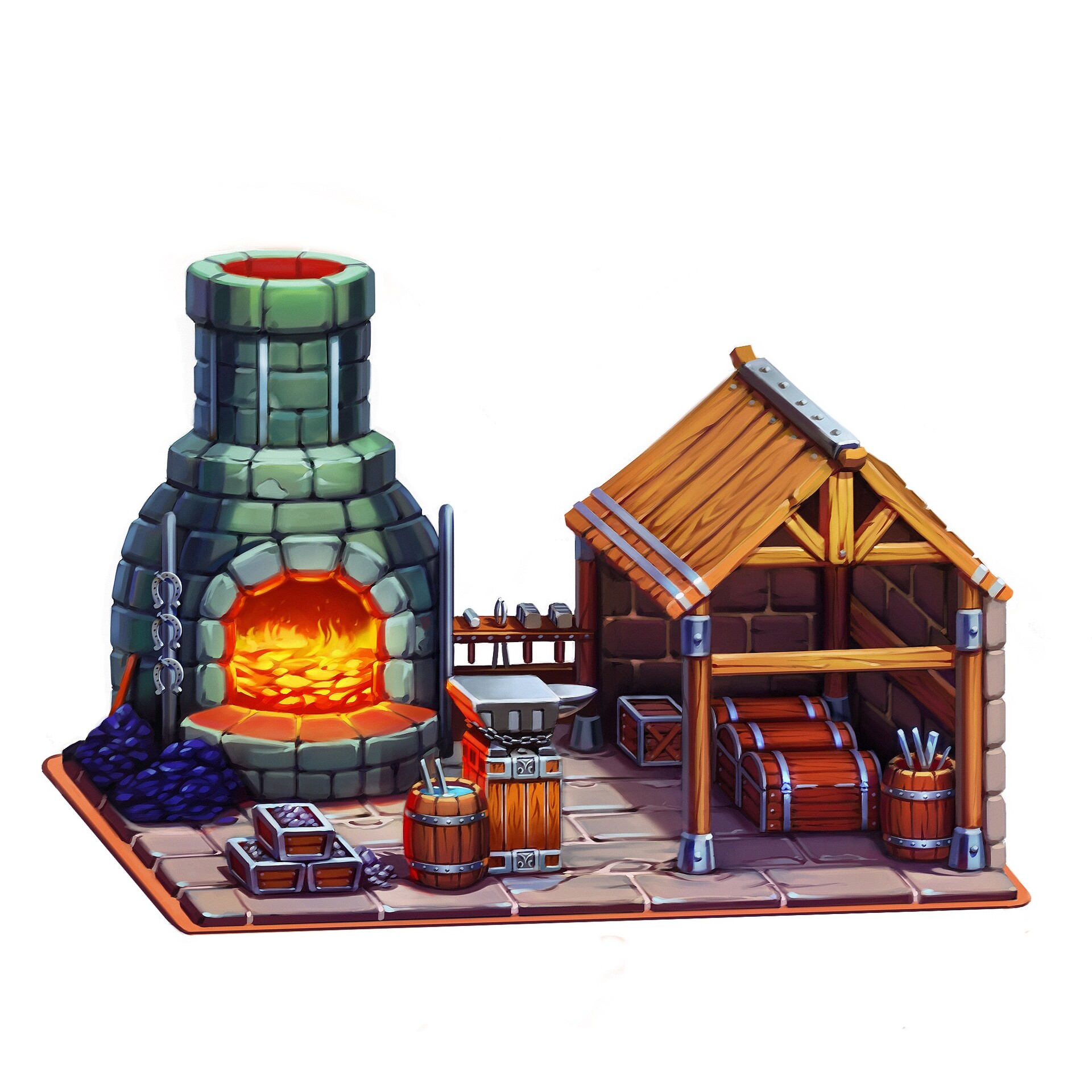 ArtStation - Evolution of the Blacksmith