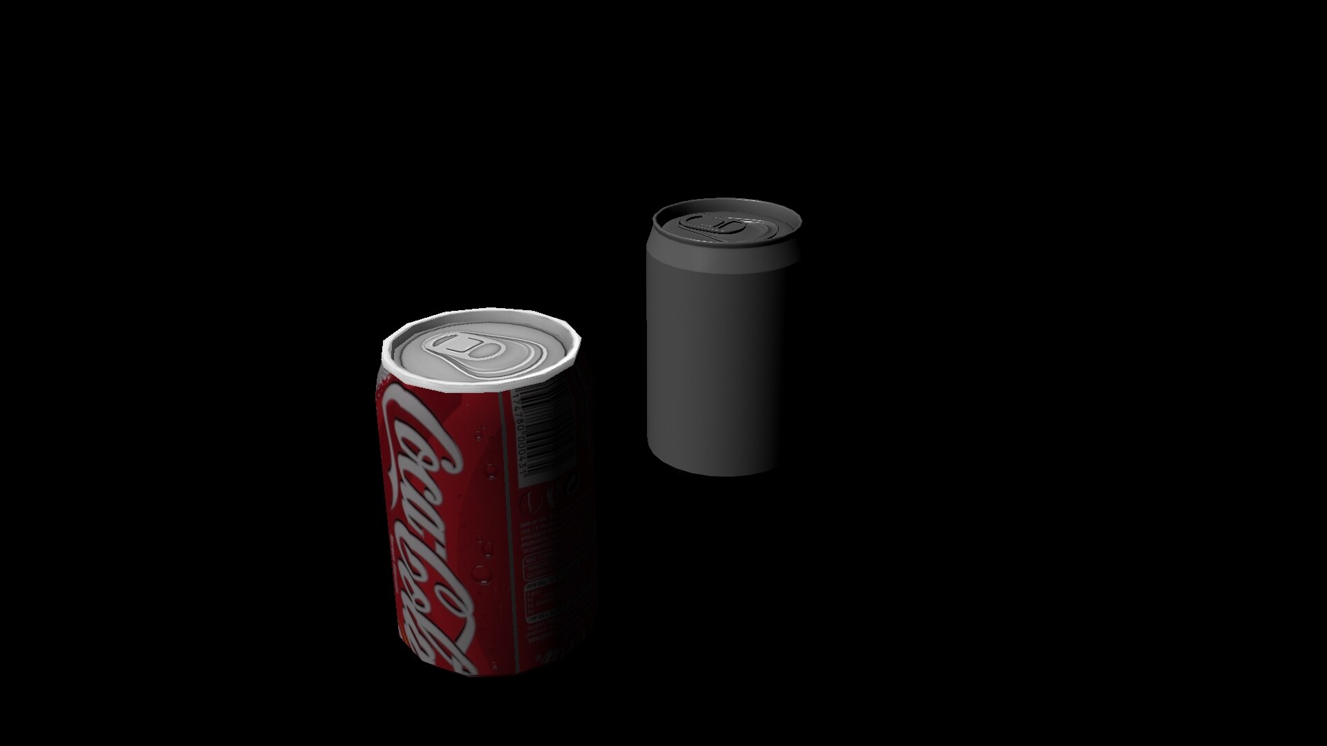 ArtStation - Coca Cola can model for prop portfolio