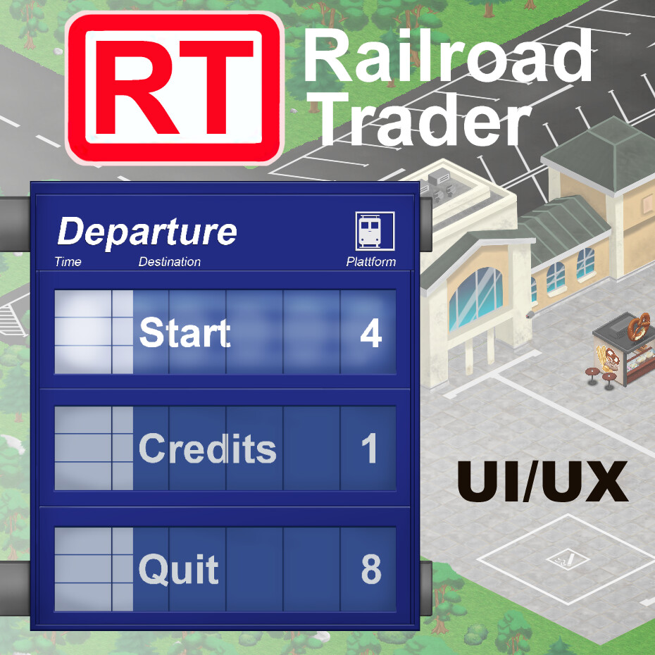 ArtStation - Railroad Trader UI