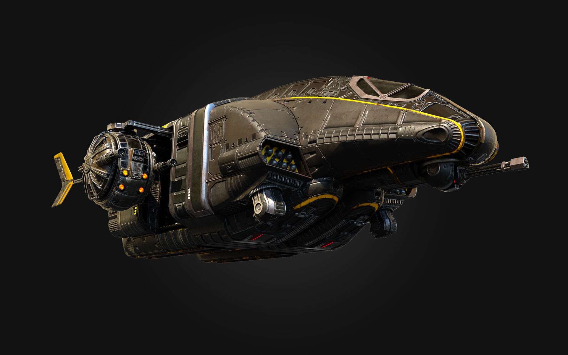 ArtStation - Sci-Fi Dropship