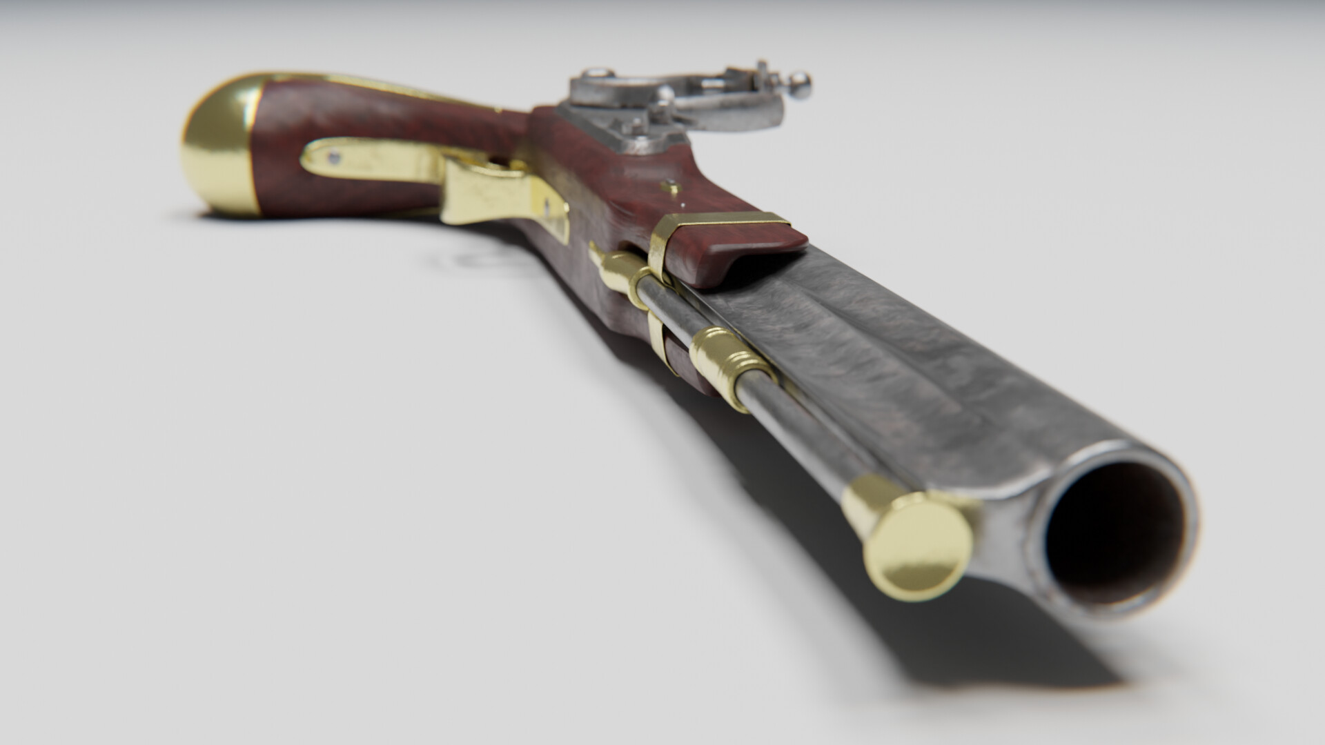 ArtStation - Flintlock Pistol (Updated)