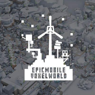 ArtStation - Voxel World - Winter Edition