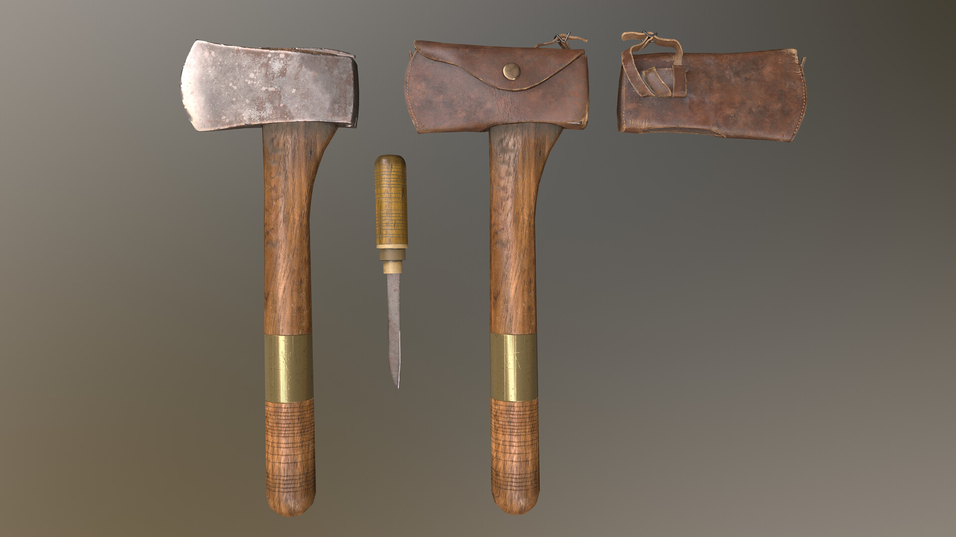 ArtStation - Axe and Knife