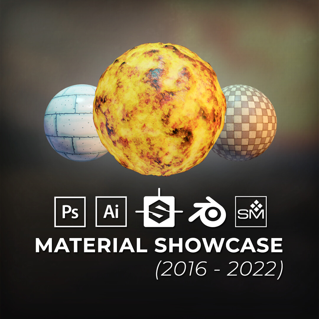 ArtStation - Material Showcase (2016 - 2022)