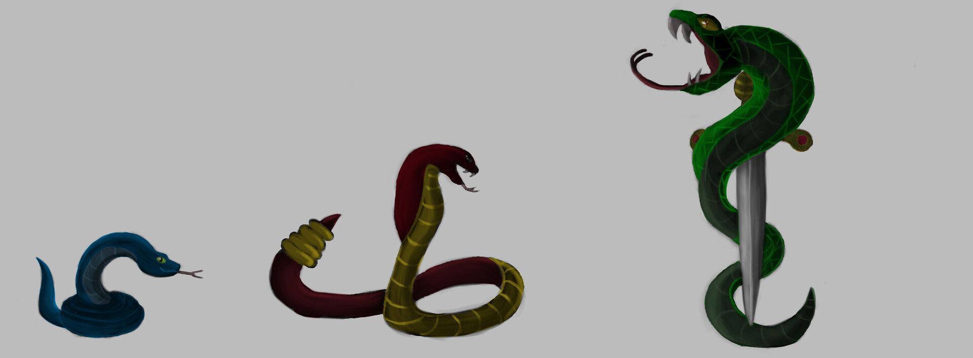 ArtStation - Snake Evolution