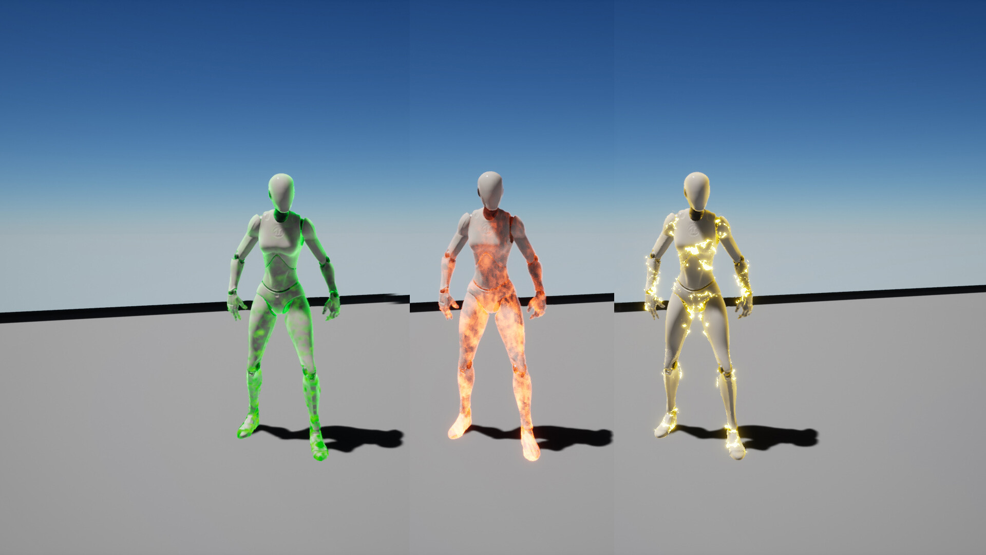 ArtStation - Character status VFX