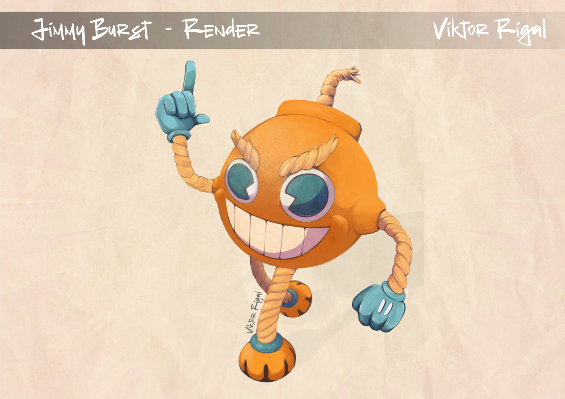 ArtStation - Jimmy Burst - Character Design Study