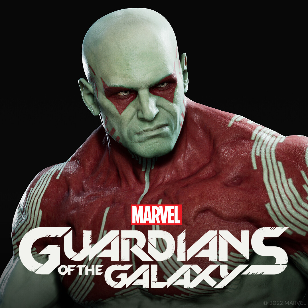 ArtStation - Drax - Marvel's Guardians of the Galaxy Game