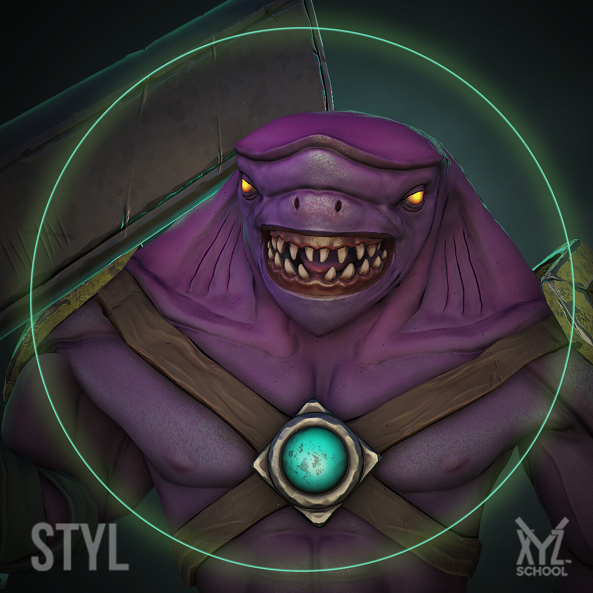 ArtStation - Guy fish - STYL - final