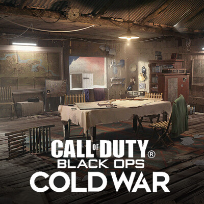 ArtStation - Cold War Apocalypse War Room