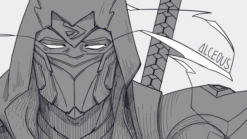 ArtStation - Shockblade Shen [Practice]