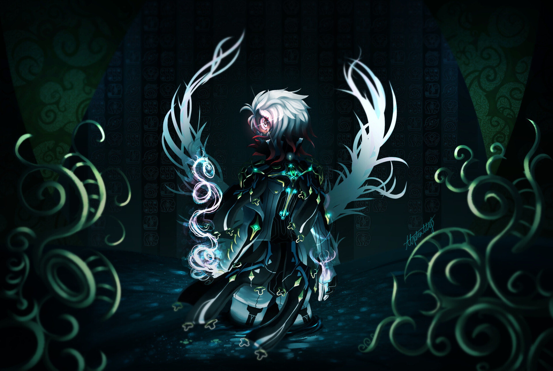 ArtStation - Void Child - Warframe Fanart