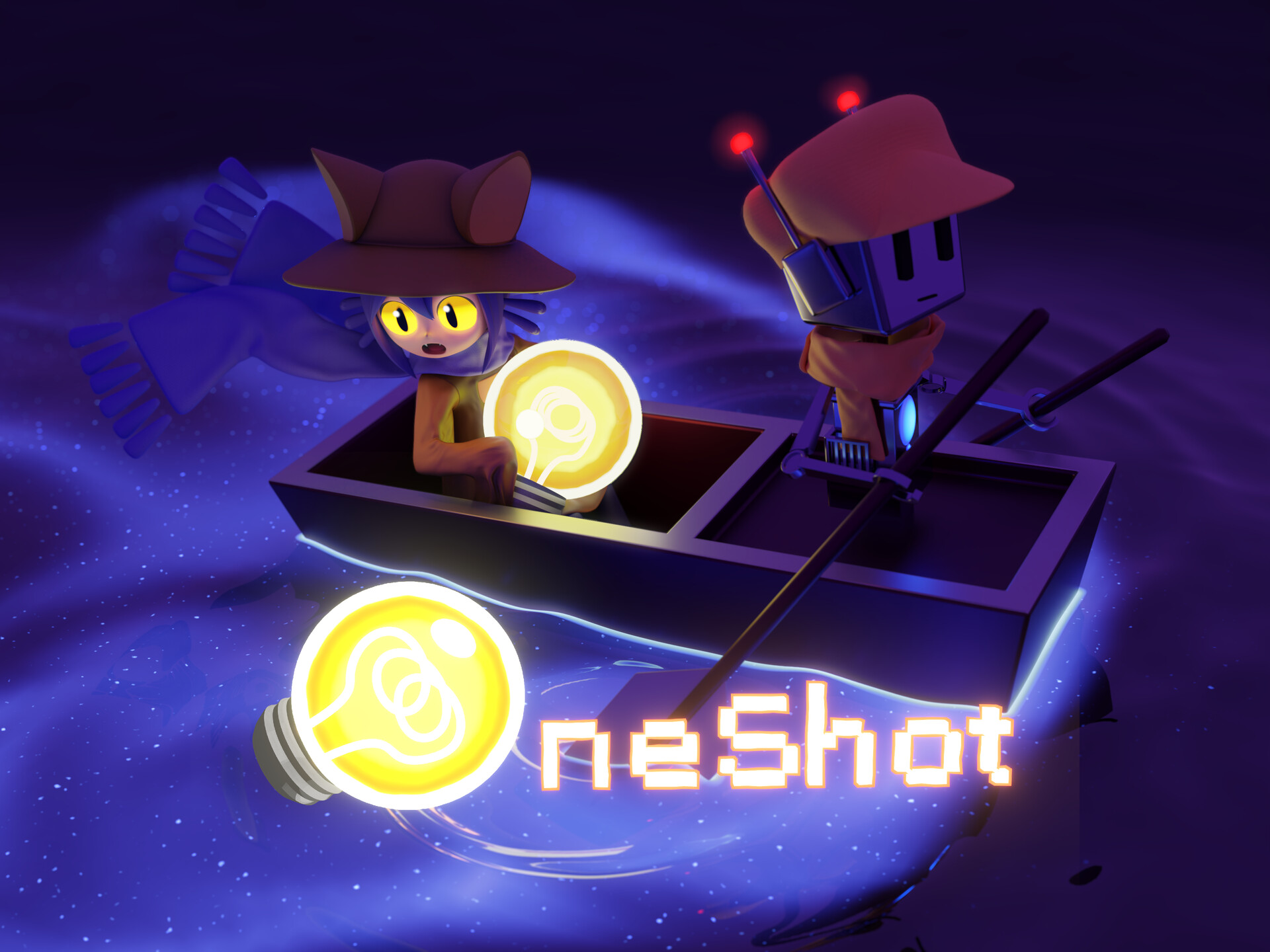 ArtStation - Niko and the Rowbot