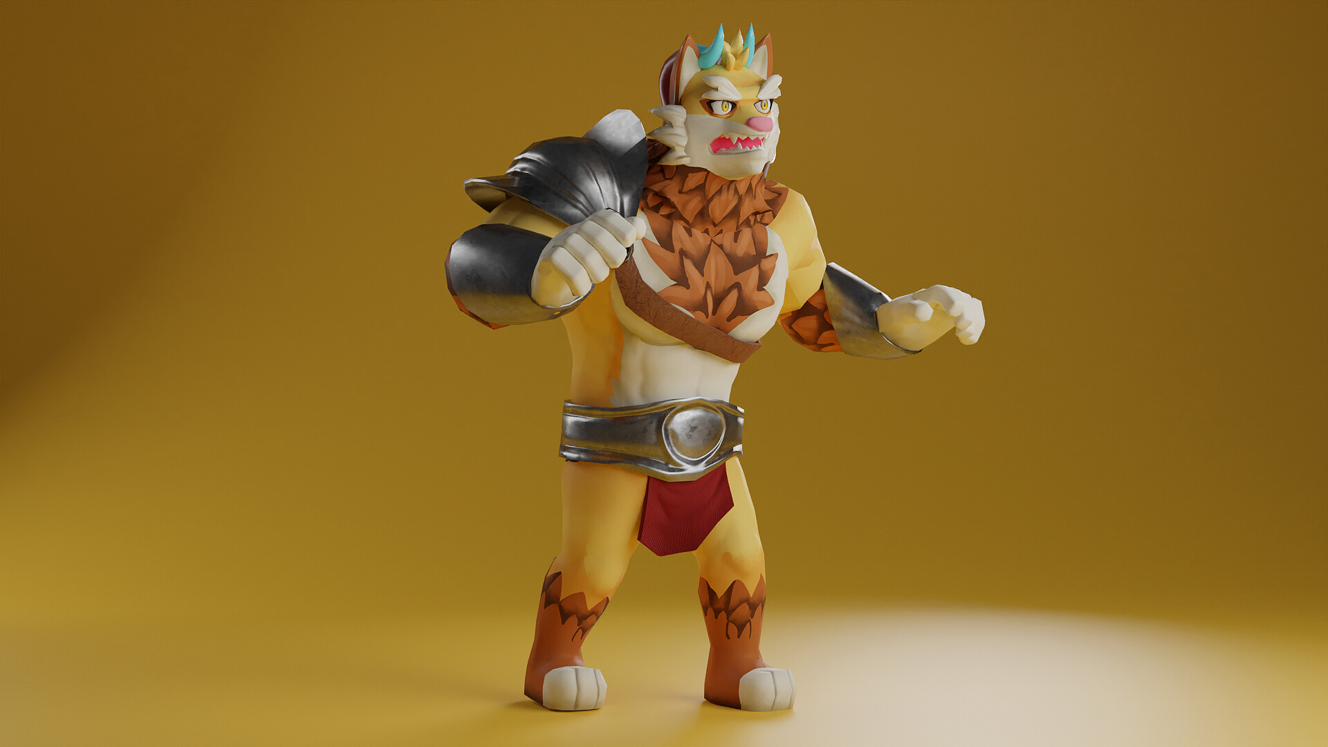 ArtStation - Monster 3D Model (OC)