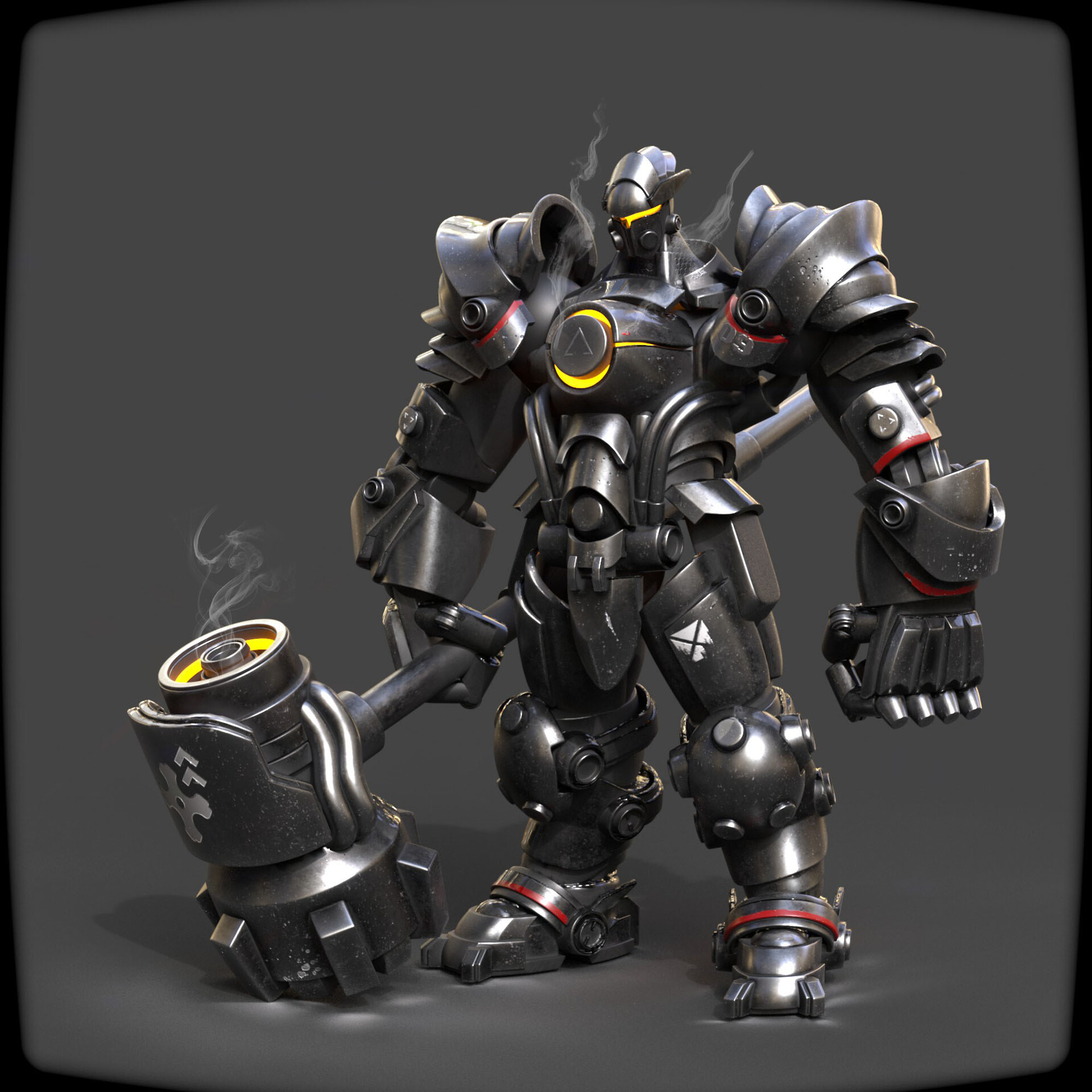 ArtStation - Reinhardt fanart from Overwatch