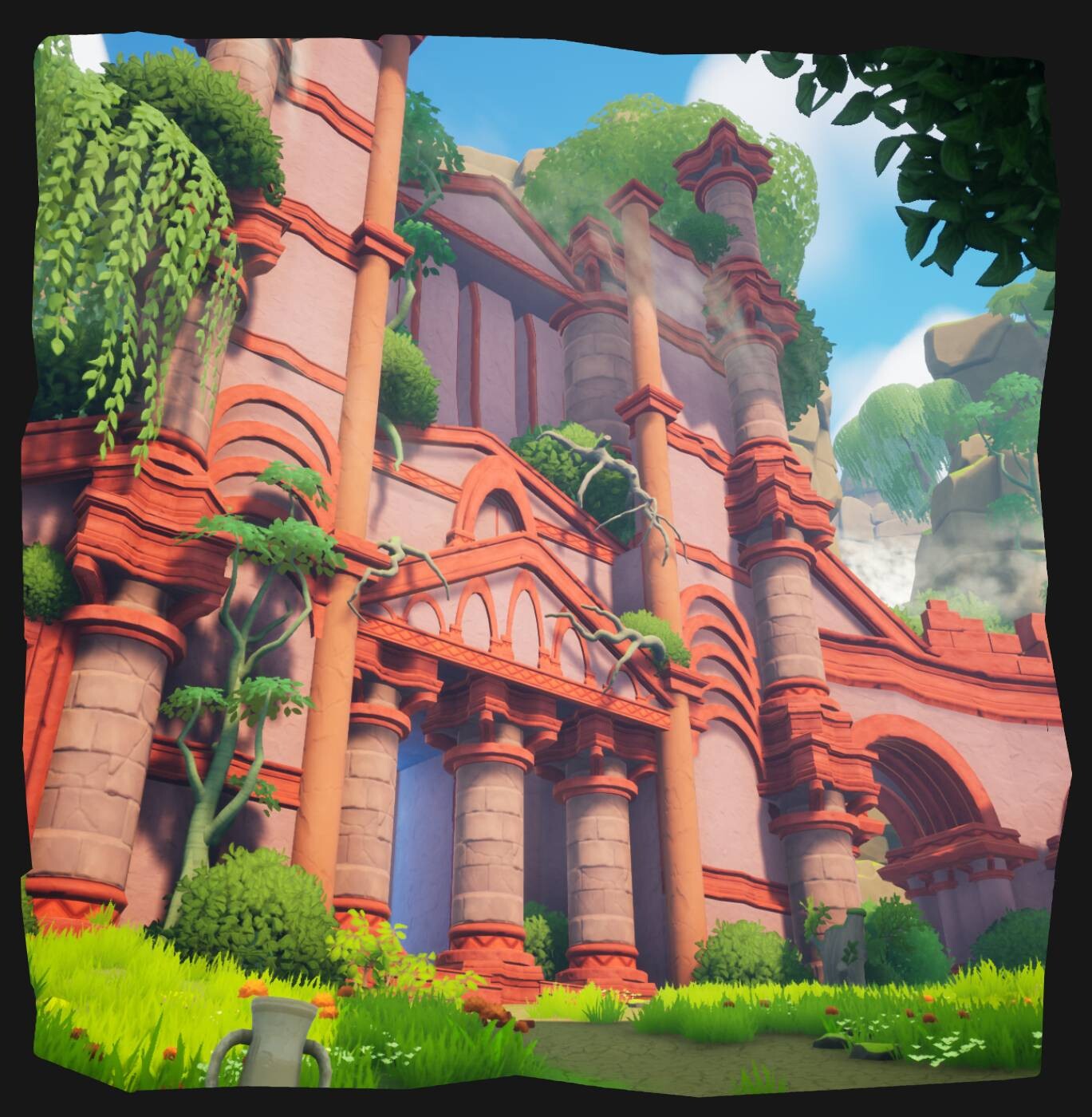 ArtStation - Stylized High Temple - Unreal Engine