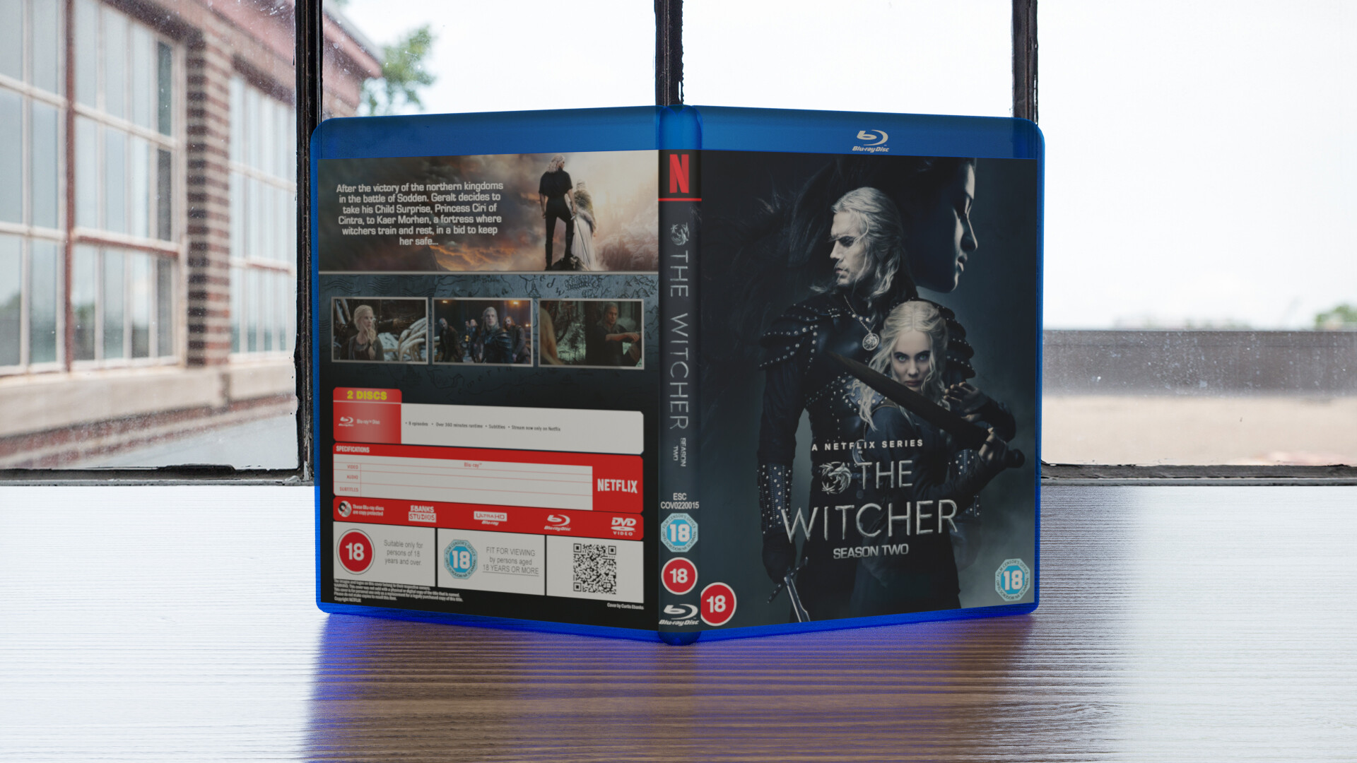 ArtStation - The Witcher Season 2 Custom Blu-ray Cover