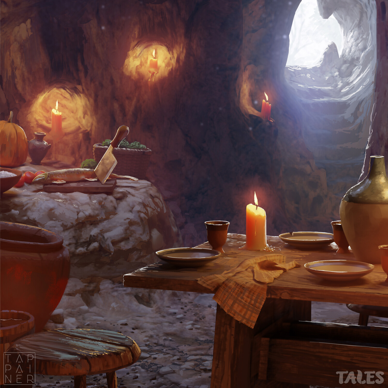 ArtStation - fantasy environments for Tales