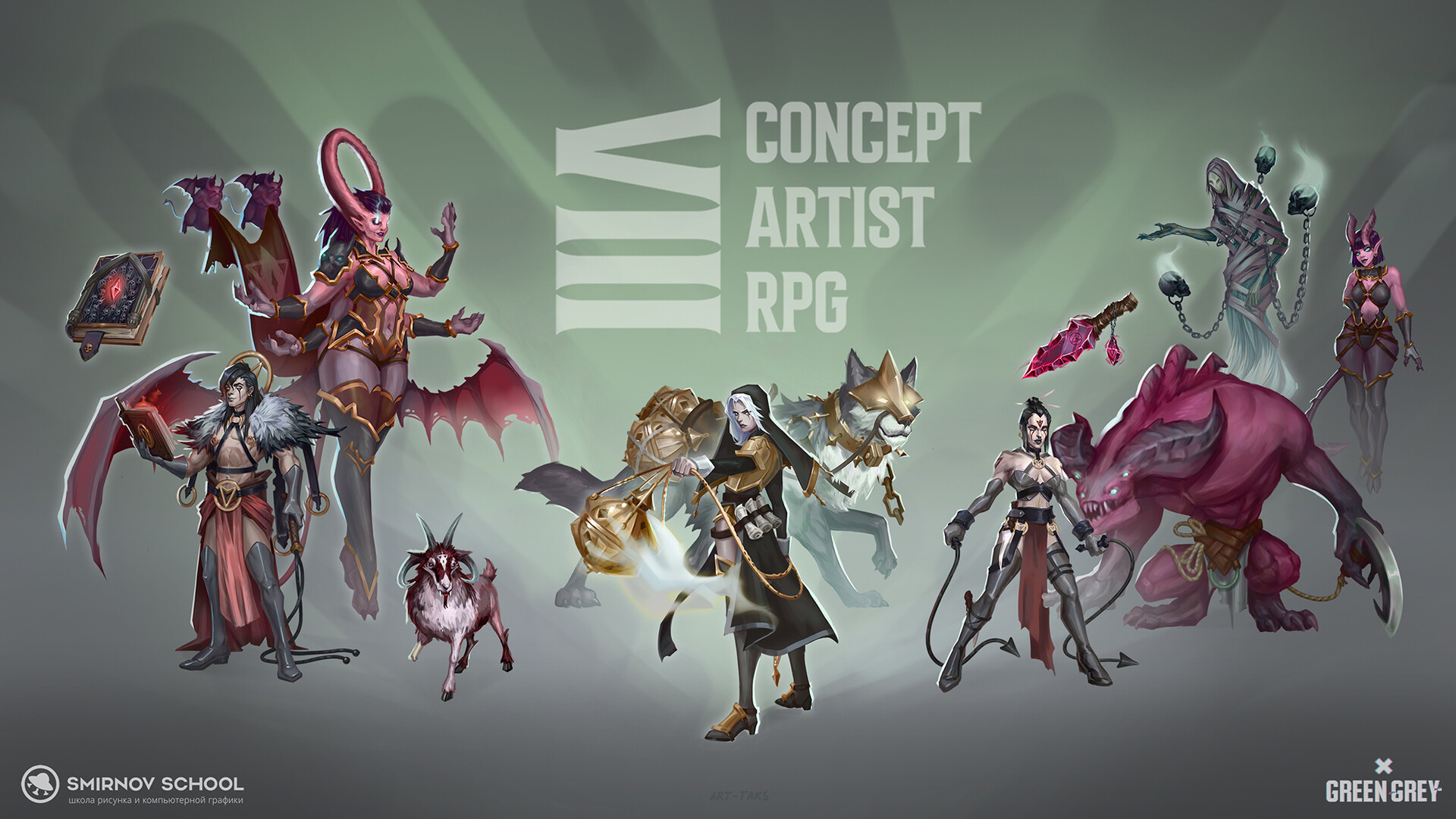 ArtStation - CONCEPT ARTIST RPG 8.0