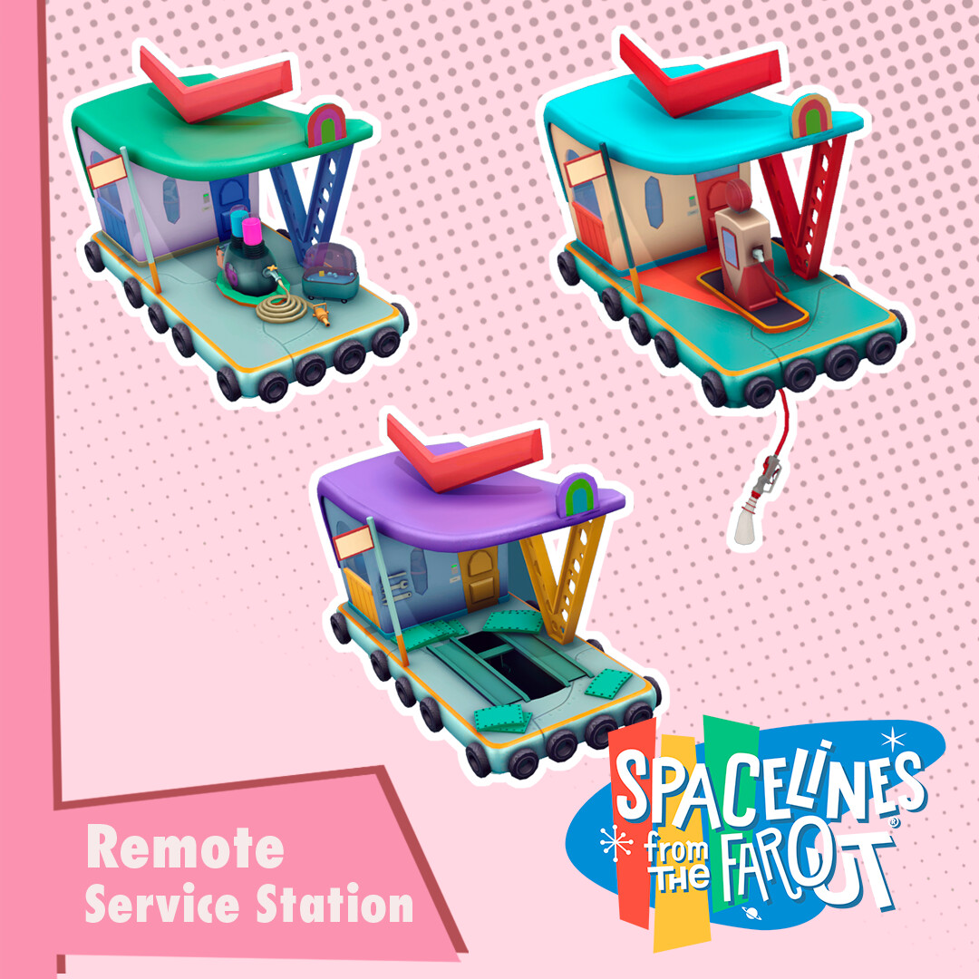 ArtStation - Remote Service Station