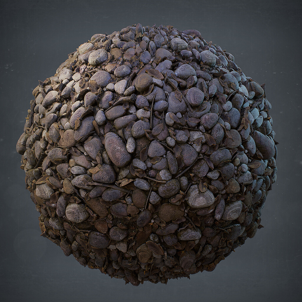 ArtStation - Cobble Floor Material - Substance/Zbrush