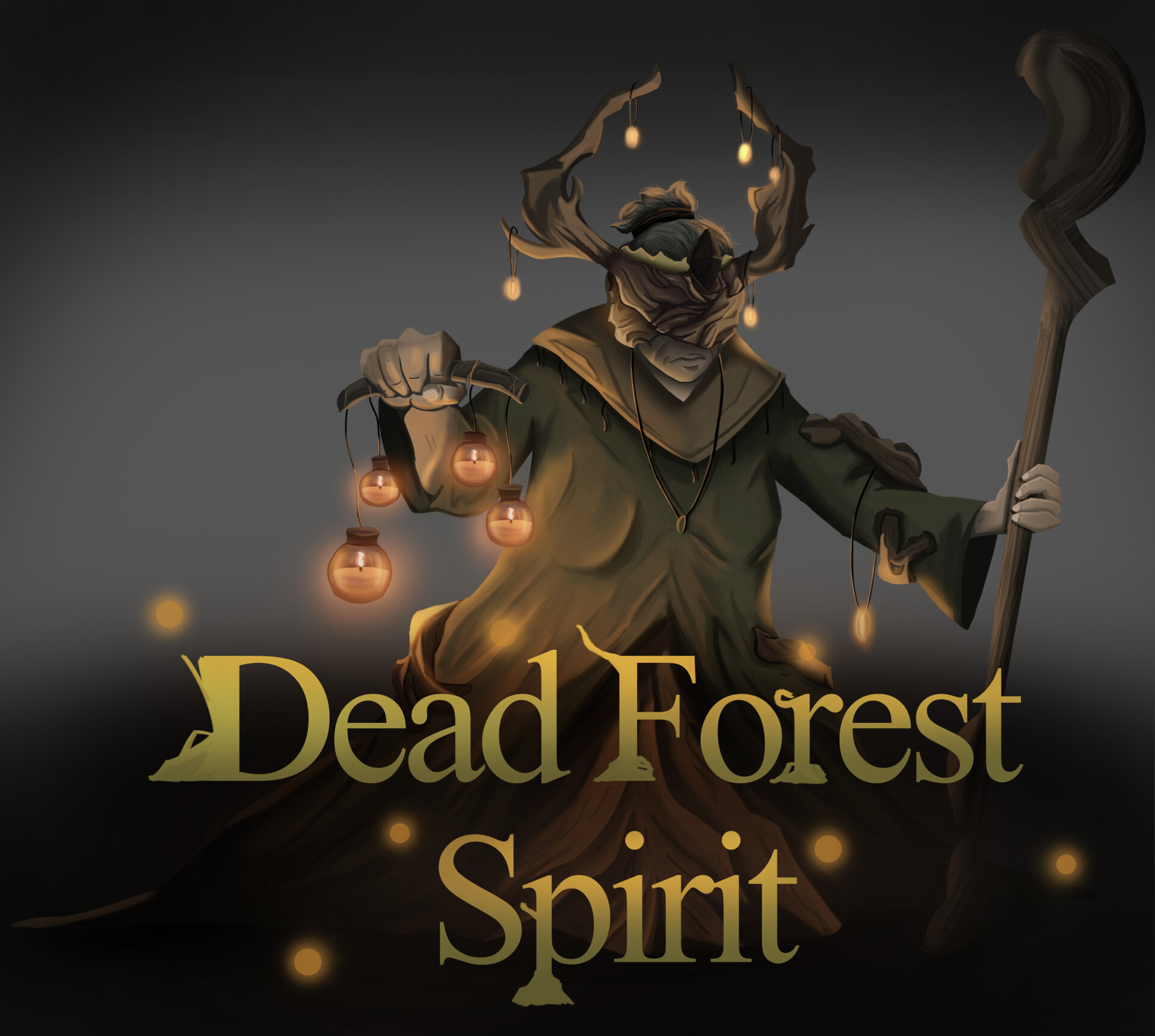 ArtStation - Dead Forest Spirit - OC