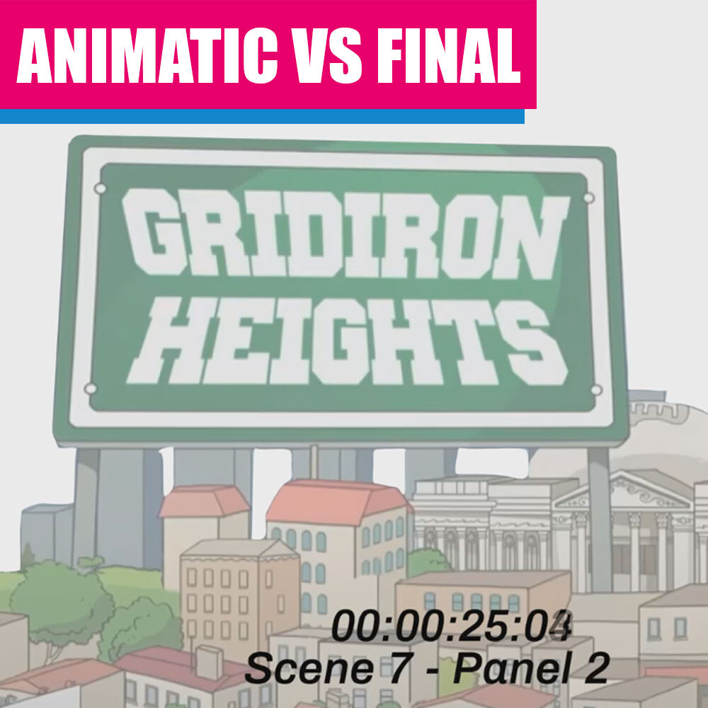 ArtStation - Gridiron Heights S6 Premiere Animatic