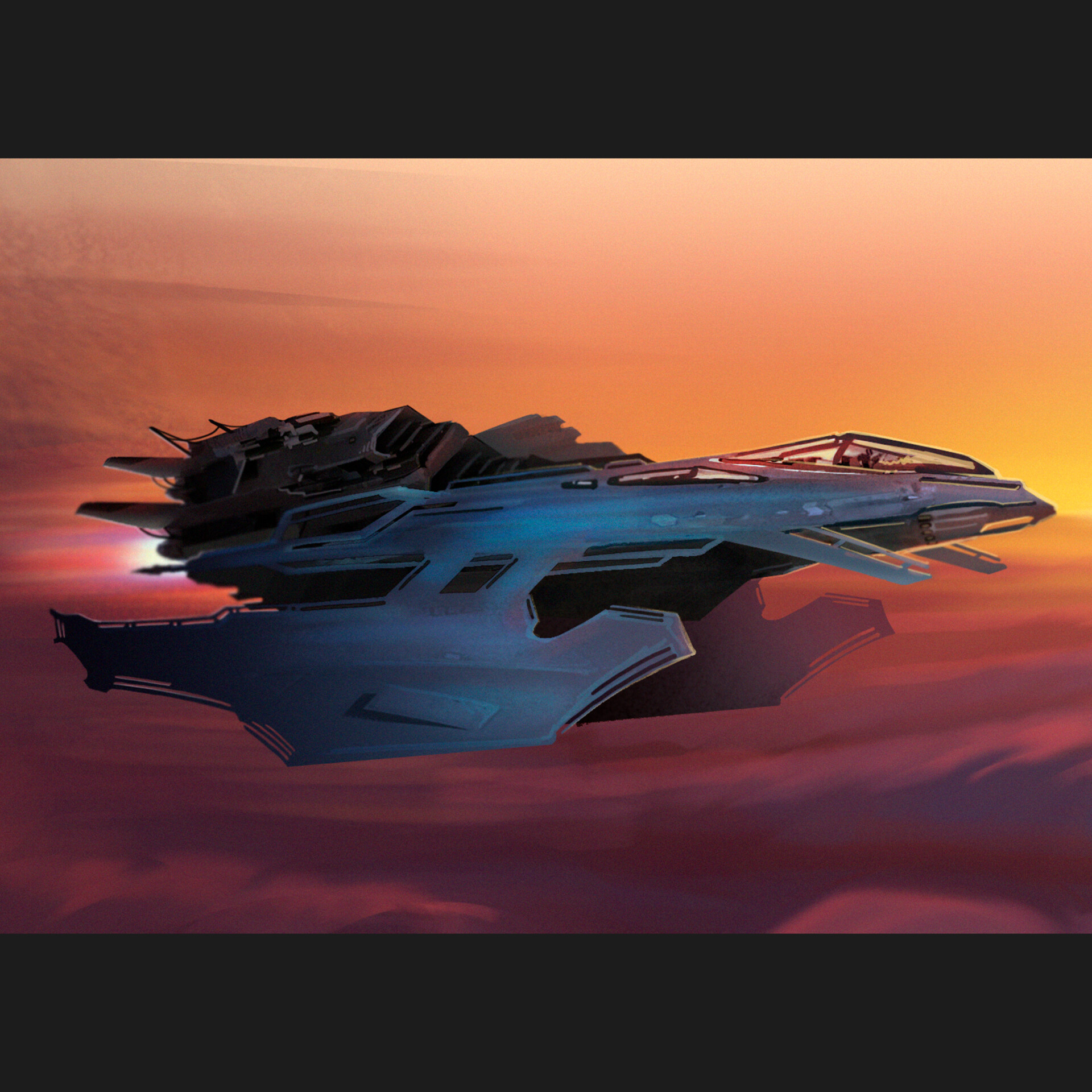 ArtStation - Ranger in the sky