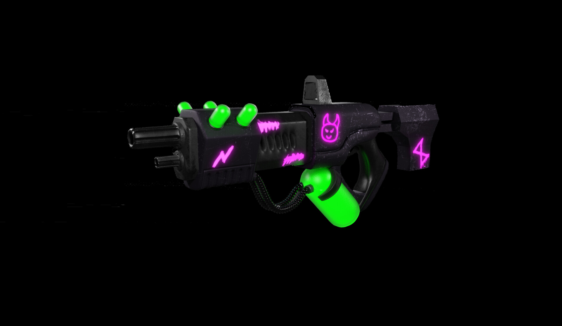 ArtStation - SCI-FI nuclear gun