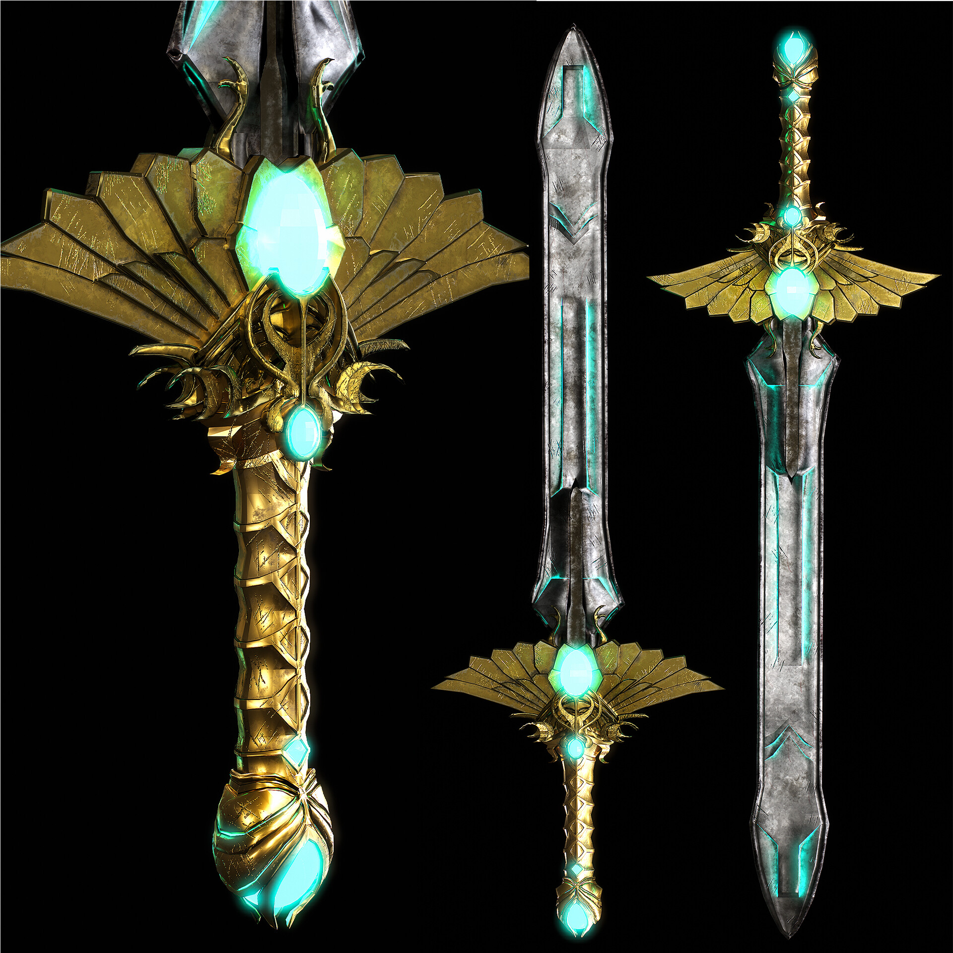 ArtStation - 3D Game Sword